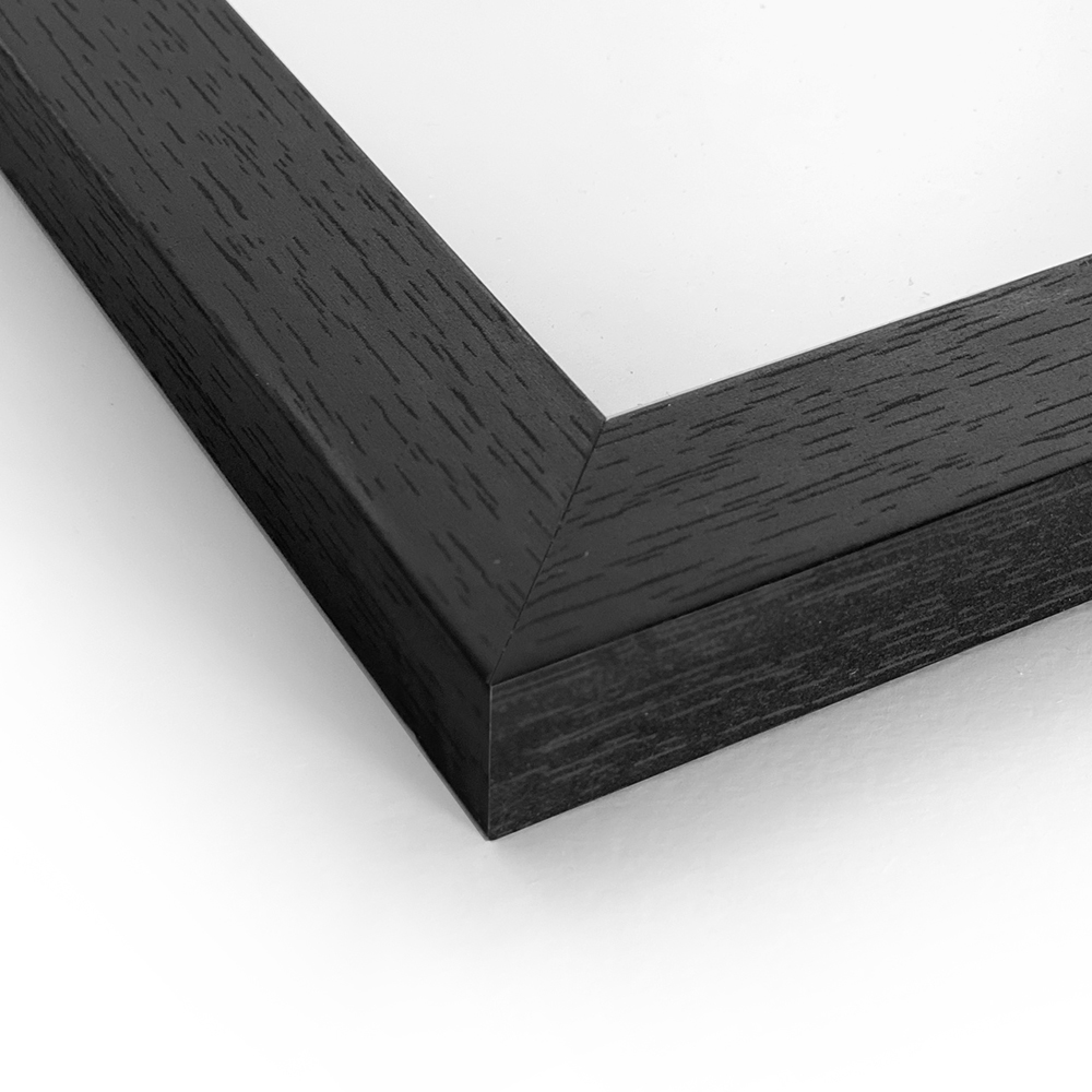 70x100 cm sort ramme med plexiglas | Til det store billede