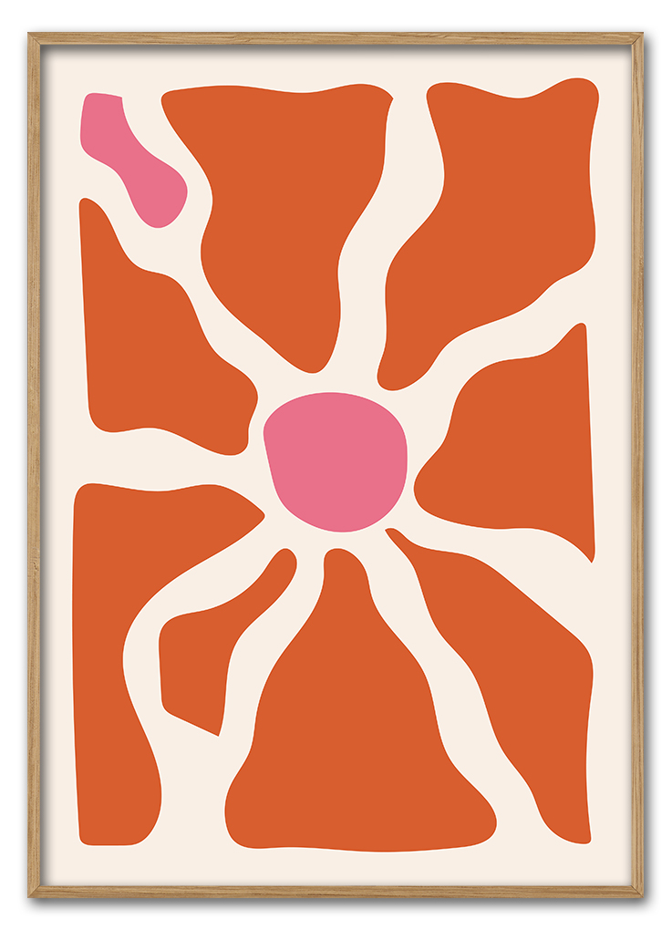 Amber Bloom No. 04 | Print og Rammer