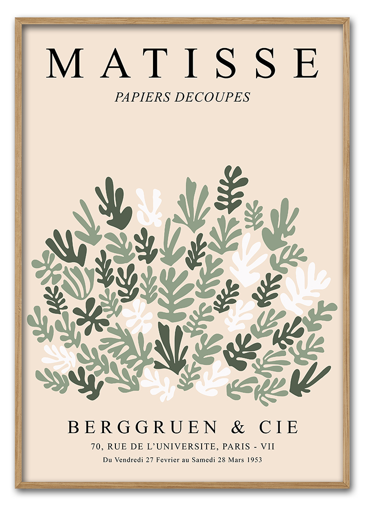 Matisse Botanical Collage | Print og Rammer