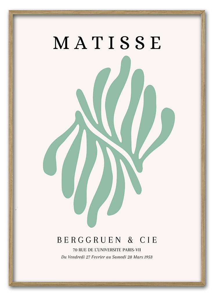Matisse Botanical Form No. 01 | Print og Rammer