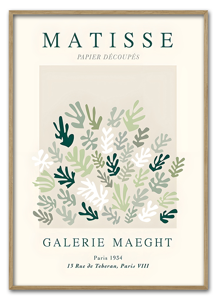 Matisse Botanical Form No. 02 | Print og Rammer
